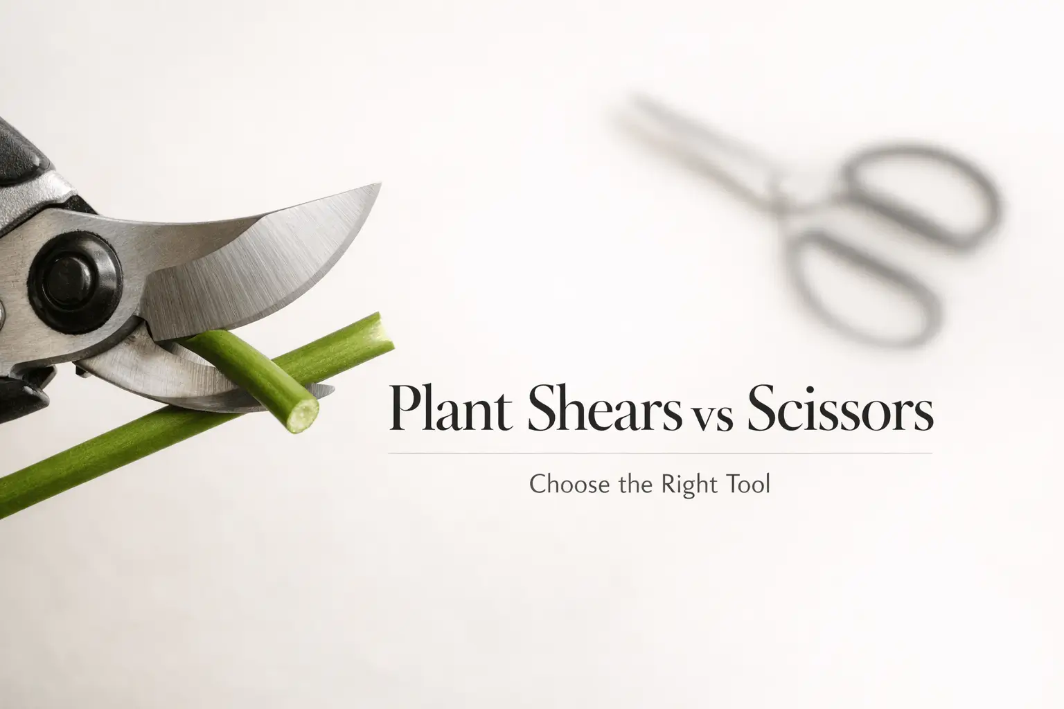 Plant Shears vs Scissors: 5+ Smart Differences Guide - Greenery Inside