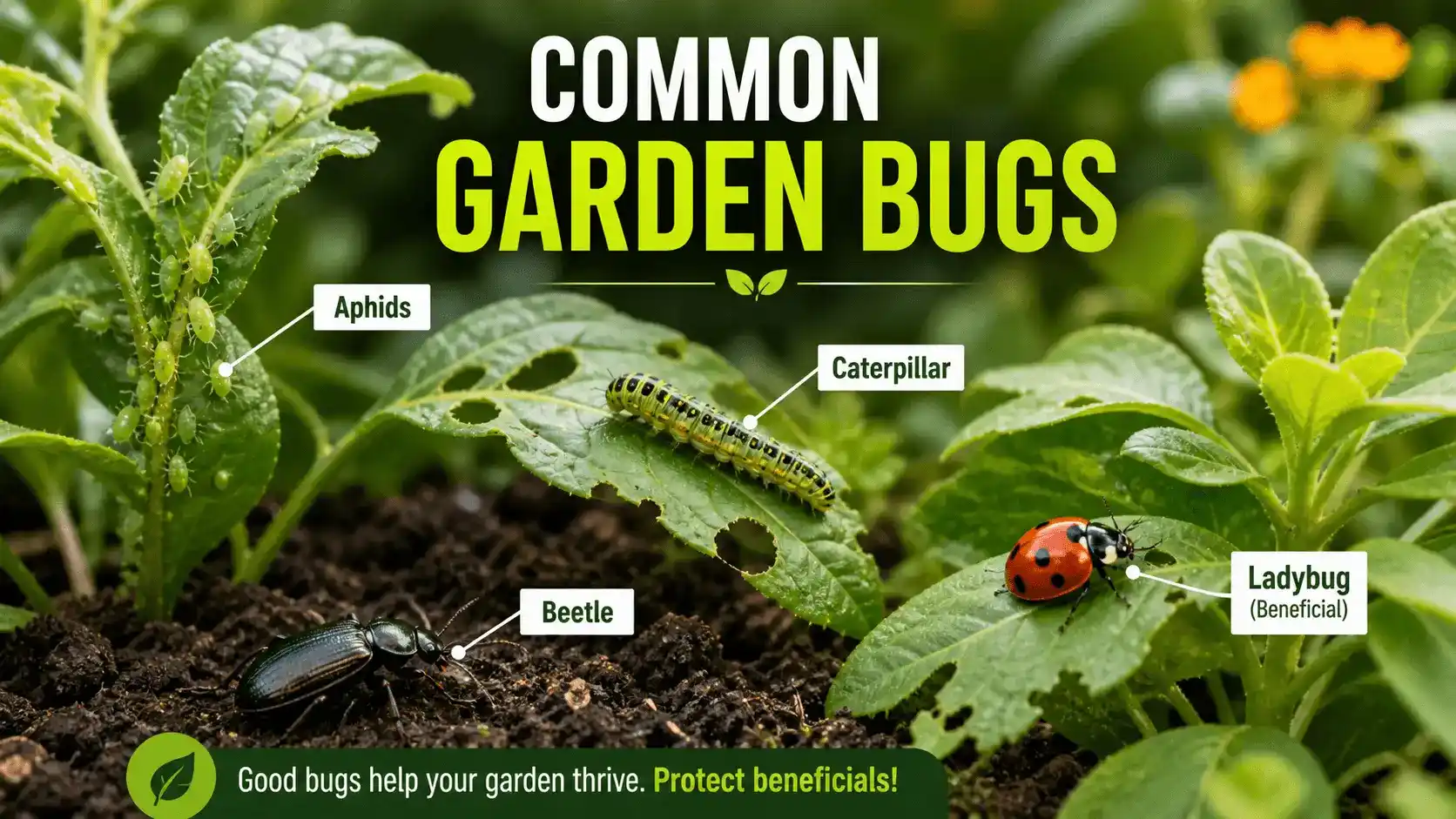 8+ Common Garden Bugs: Easy Identification & Control Guide - Greenery ...