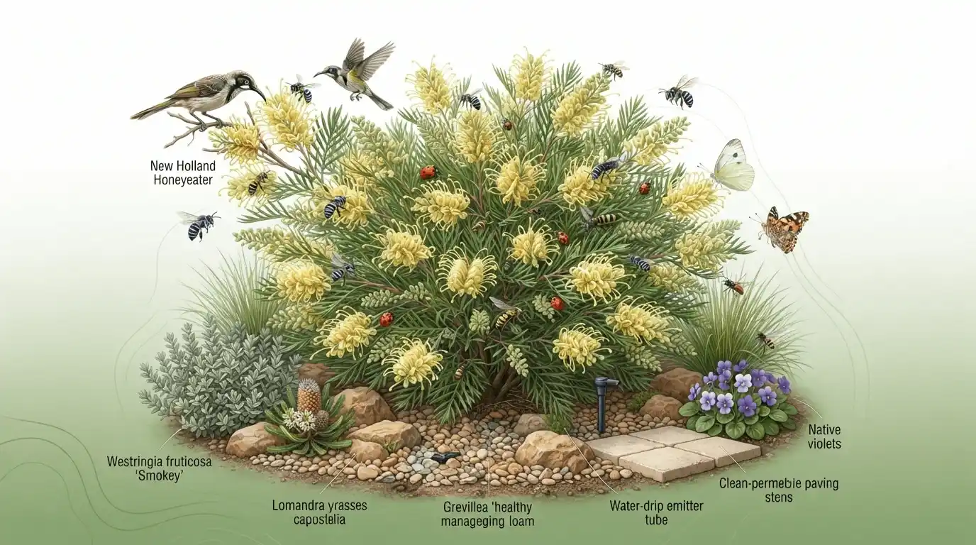 Grevillea Mellow Yellow: Growing Guide, Care, Size & Uses - Greenery Inside
